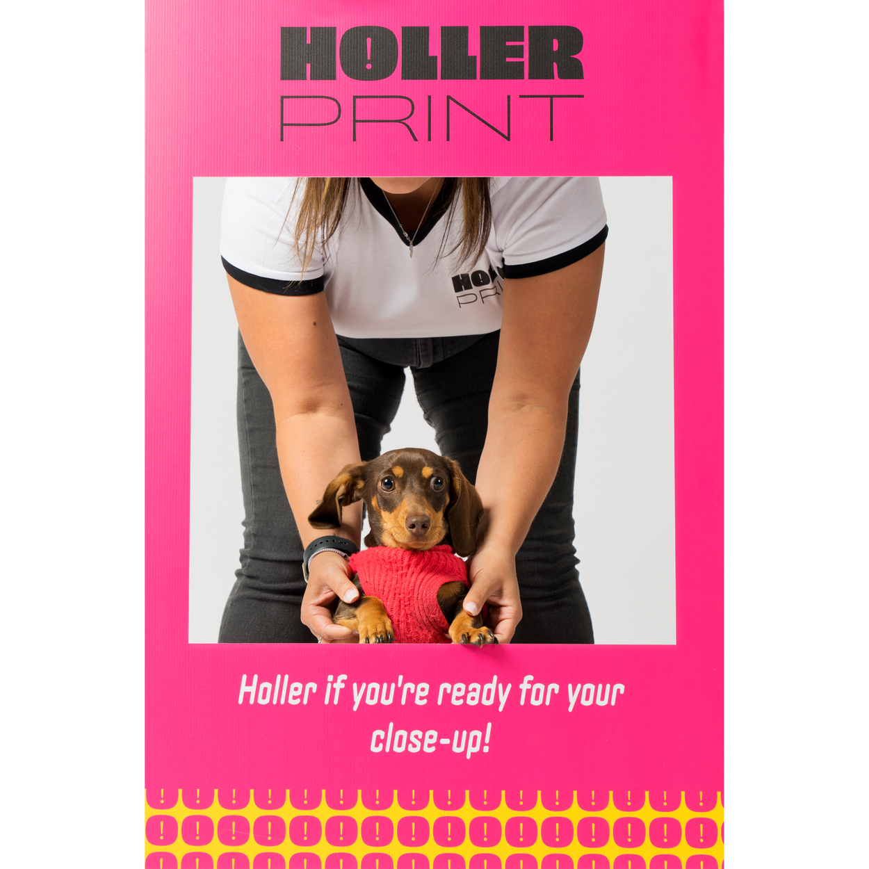 Custom Signs & Large Format Printing Online – Holler Print